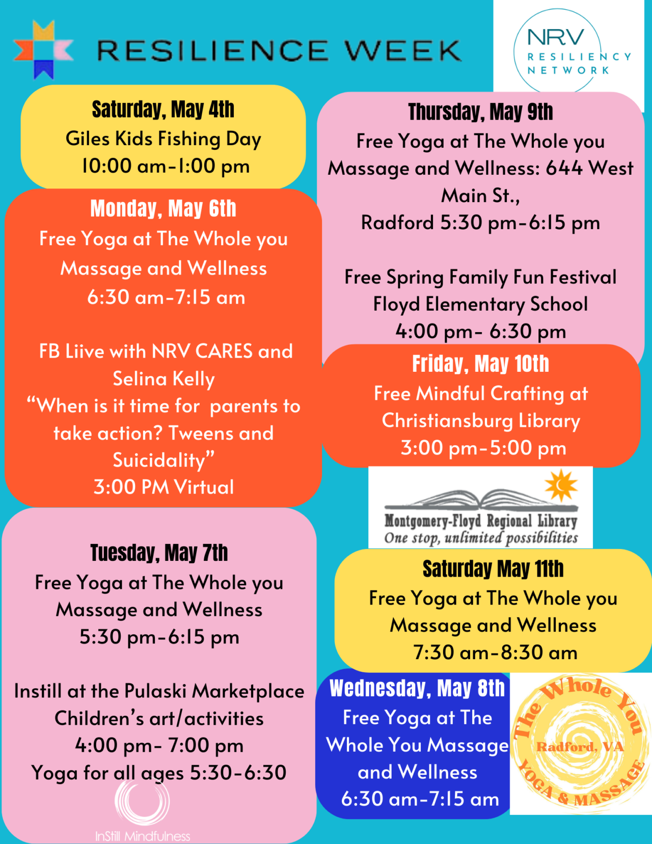 Resilience Week Events - SCAN